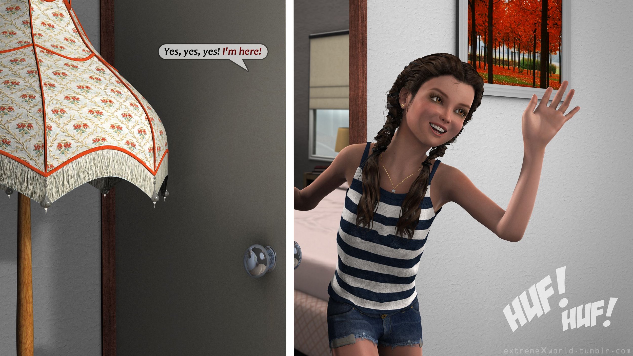 Sally & Bark [ExtremeXWorld] - Sally & Bark 1 [ExtremeXWorld] - GEDE Comix